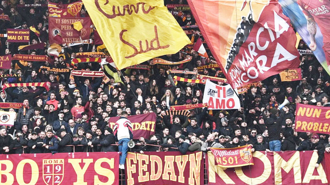 Fedayn Roma, è successo durante la partita col Salisburgo: il coro ...